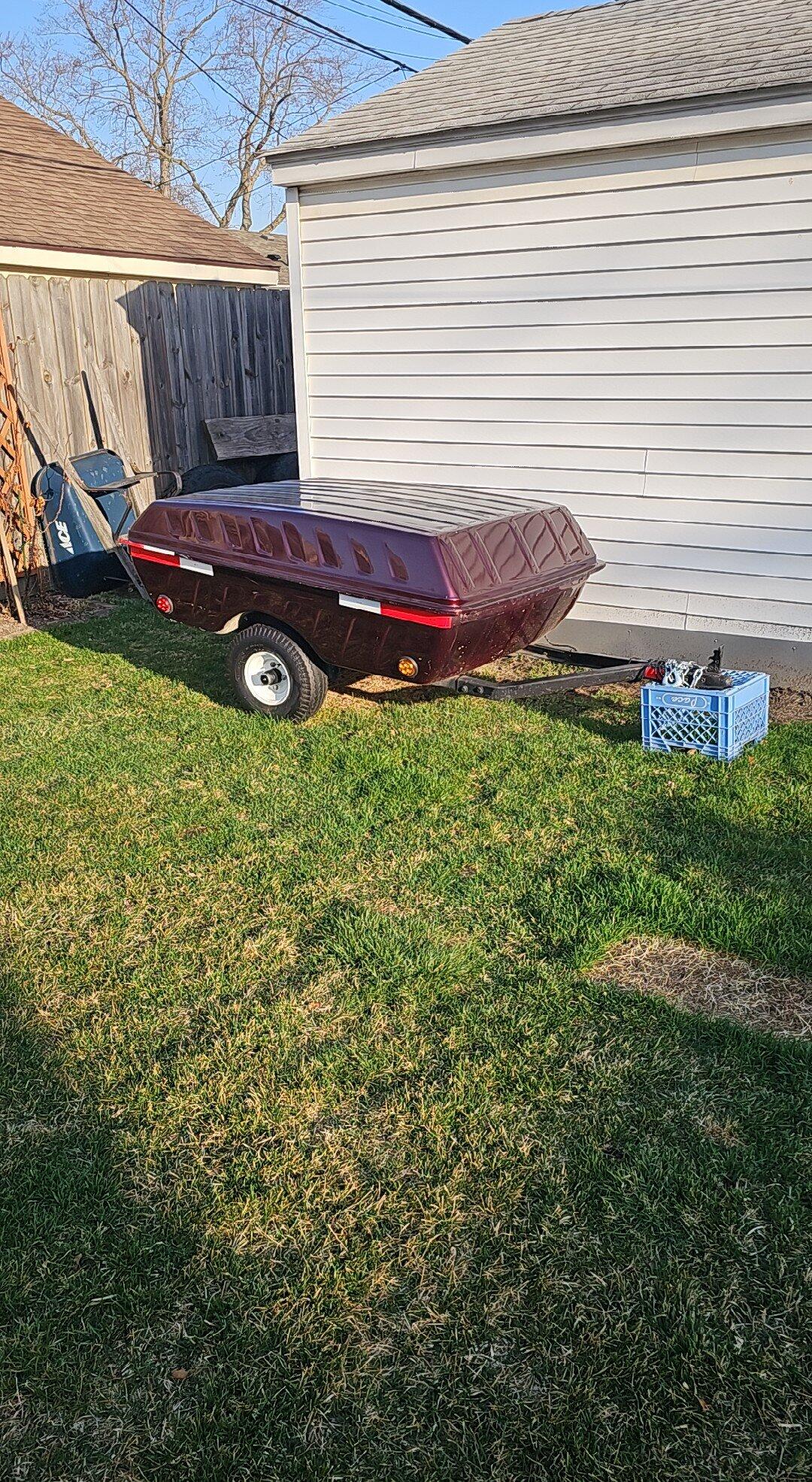 Motorcycle Clamshell Trailer for $700 in Madison Heights, MI | For Sale ...