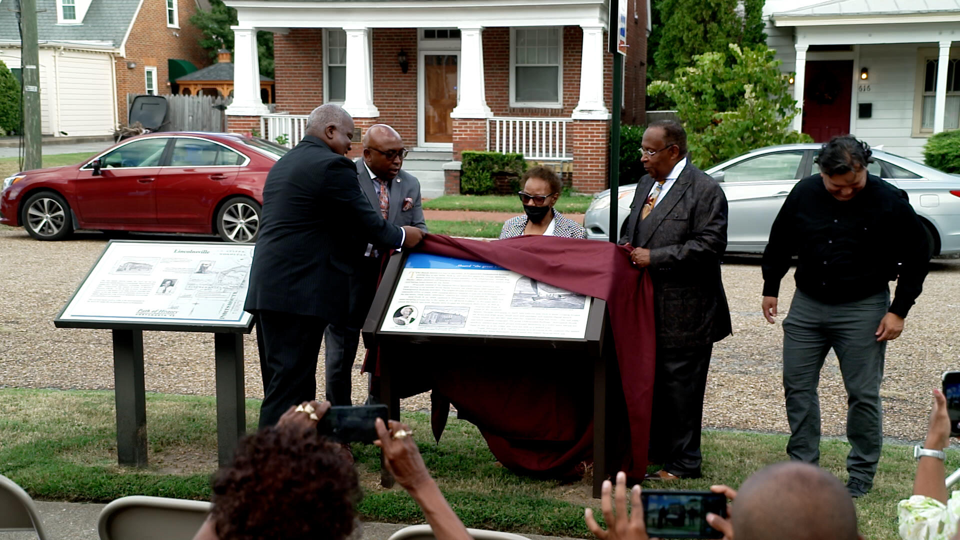 The September 9, 2022 Unveiling of the New Underground Railroad Signage ...