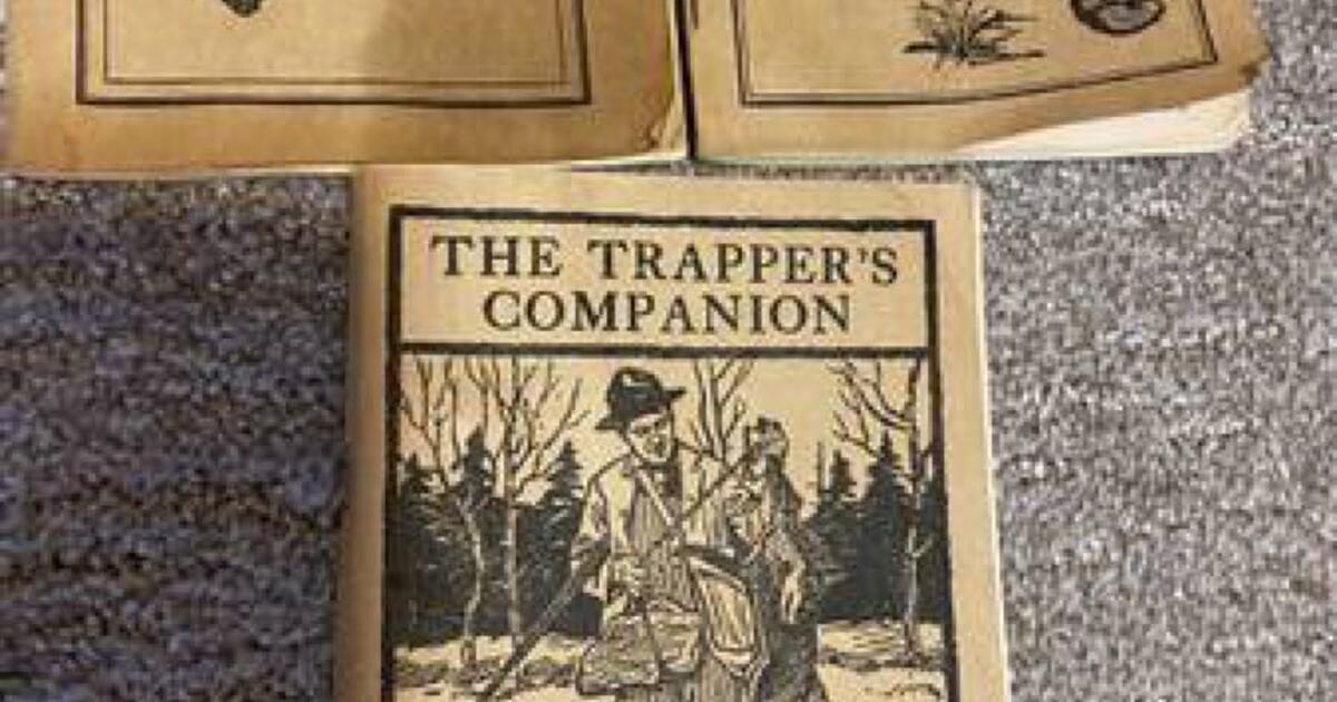 3 VINTAGE TRAPPING BOOKS (BEST REASONABLE OFFER) for $1111 in Shoreview ...