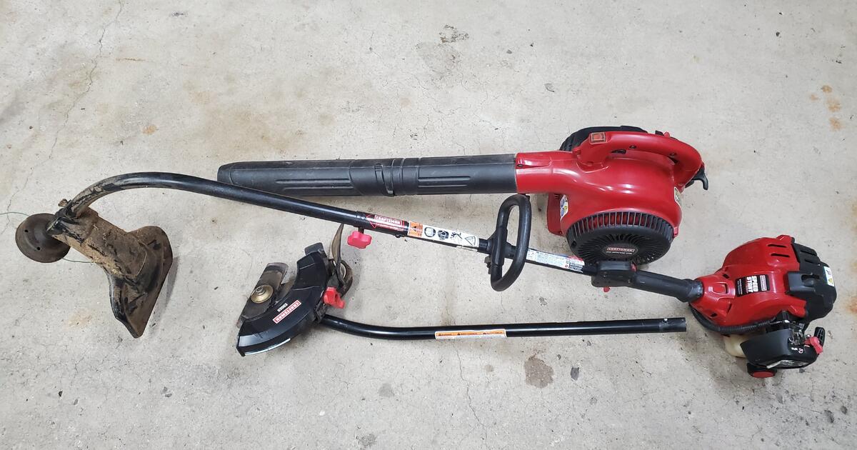Craftsman Gas Trimmer, Gas Blower for $110 in Greenwood, IN | For Sale ...