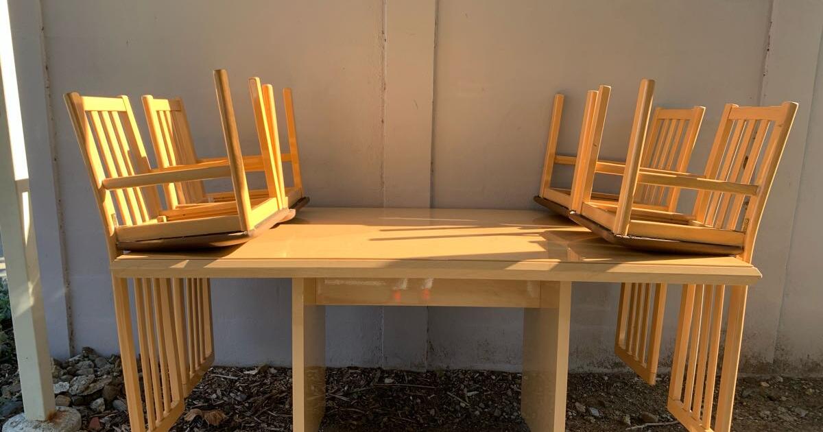 FREE Dining Table + Chairs for Free in Novato, CA | For Sale & Free ...