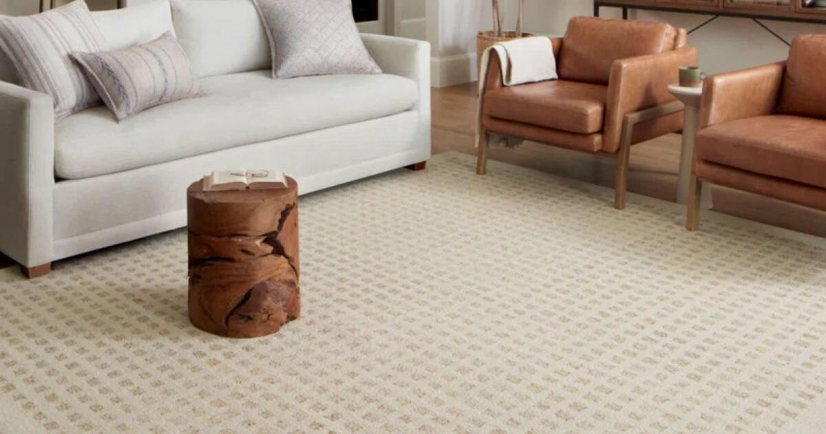 NEW Chris Loves Julia x Loloi Polly Checkered Hand Tufted Jute/Sisal ...