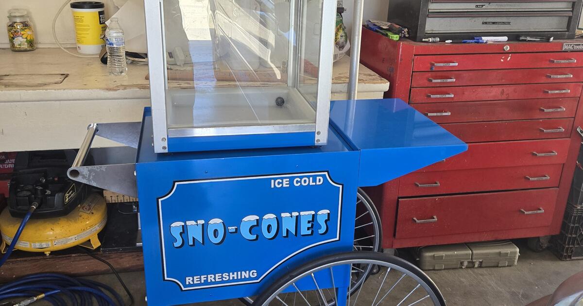 Paragon Snow Cone Machine And Cart for $800 in Signal Hill, CA | For ...