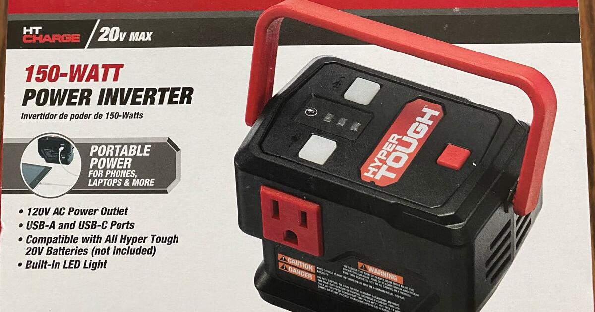 Unopened Hyper Tough 150-Watt Power Inverter for $40 in Camp Hill, PA ...