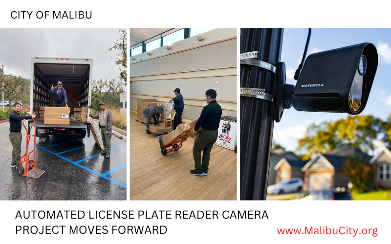 Malibu's License Plate Reader Camera Project Moves Forward (City of ...
