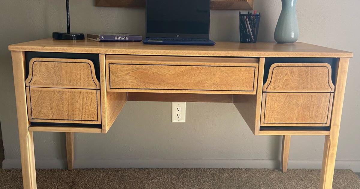 Vintage MCM Desk for $175 in Virginia Beach, VA | For Sale & Free ...