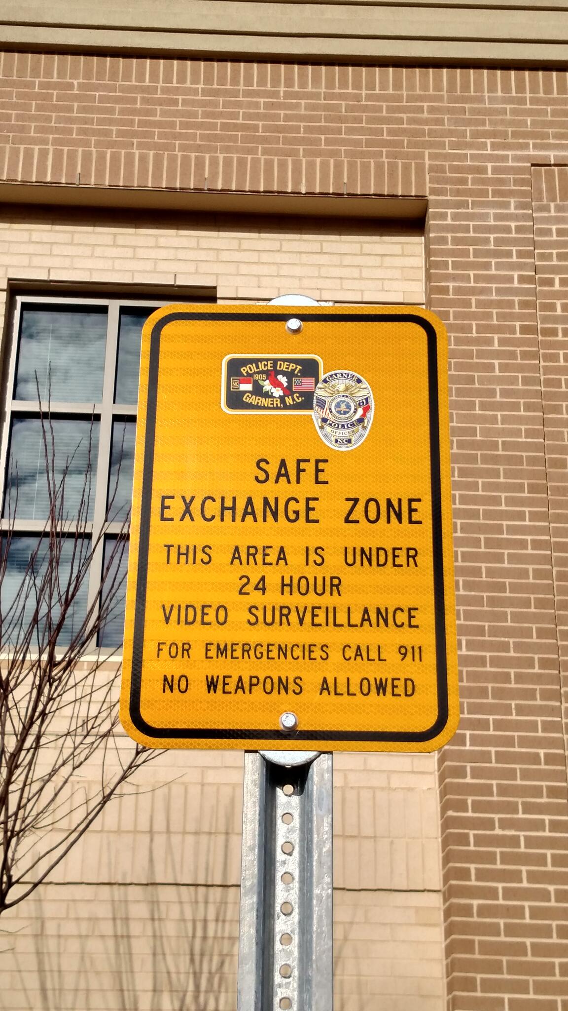 Safe Exchange Zone (Garner Police Department ) — Nextdoor — Nextdoor