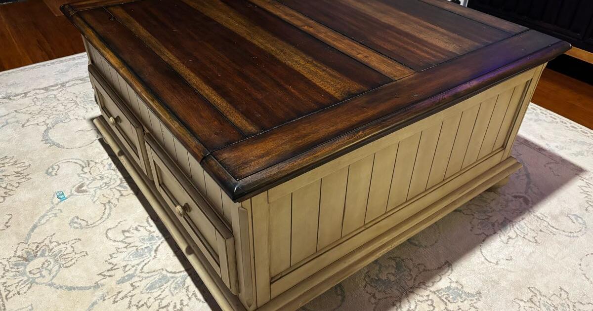 Storage coffee table and Two end tables for $350 in Moore, SC | For ...