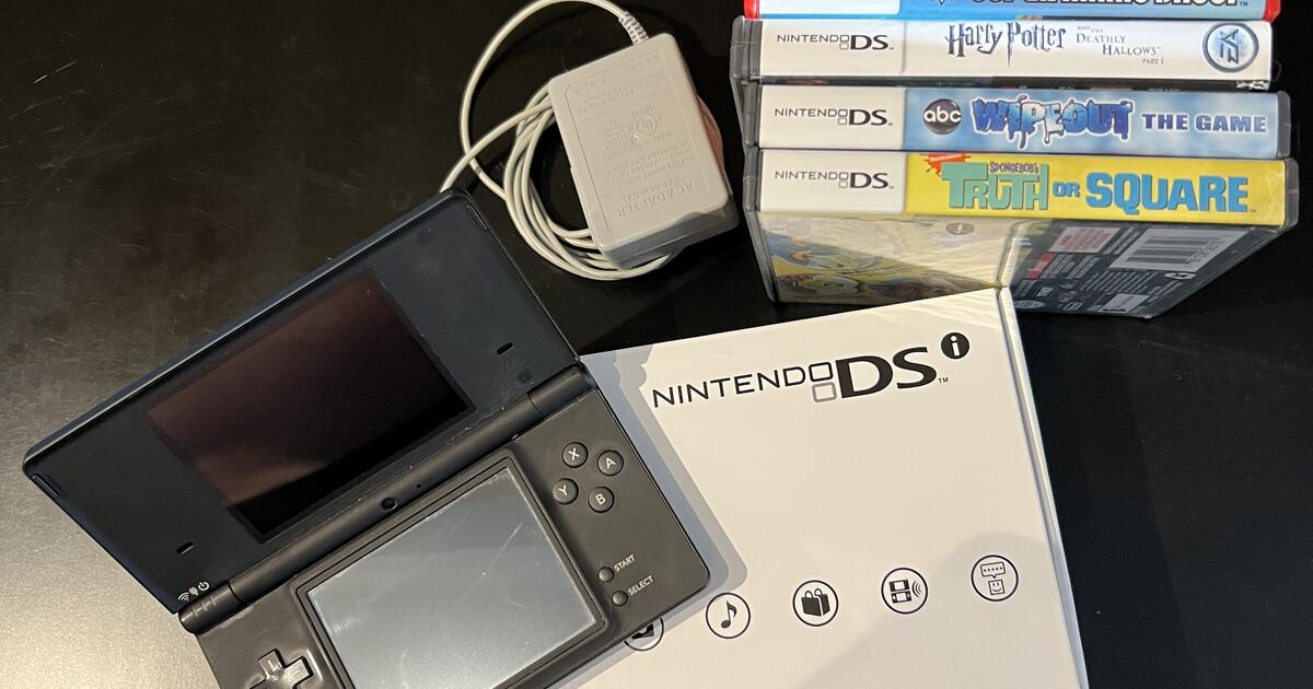 Nintendo DSi (plus 6 games included) for $35 in Tampa, FL | For Sale ...