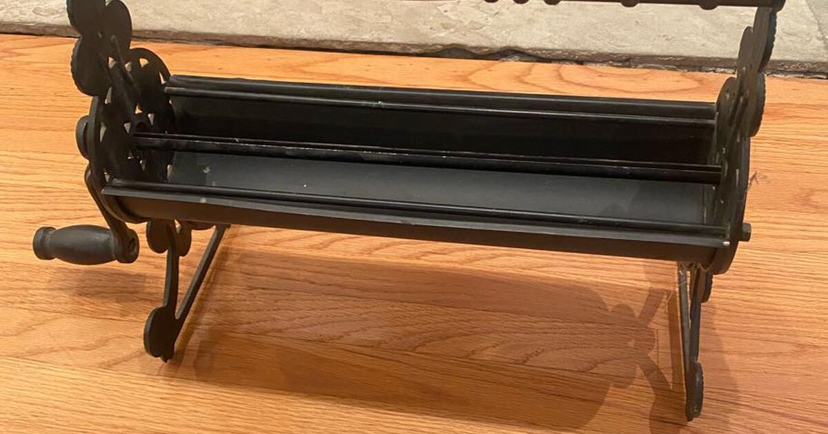Vintage Cast Iron Newspaper Log Roller Fire Starter for $10 in Van Nuys ...