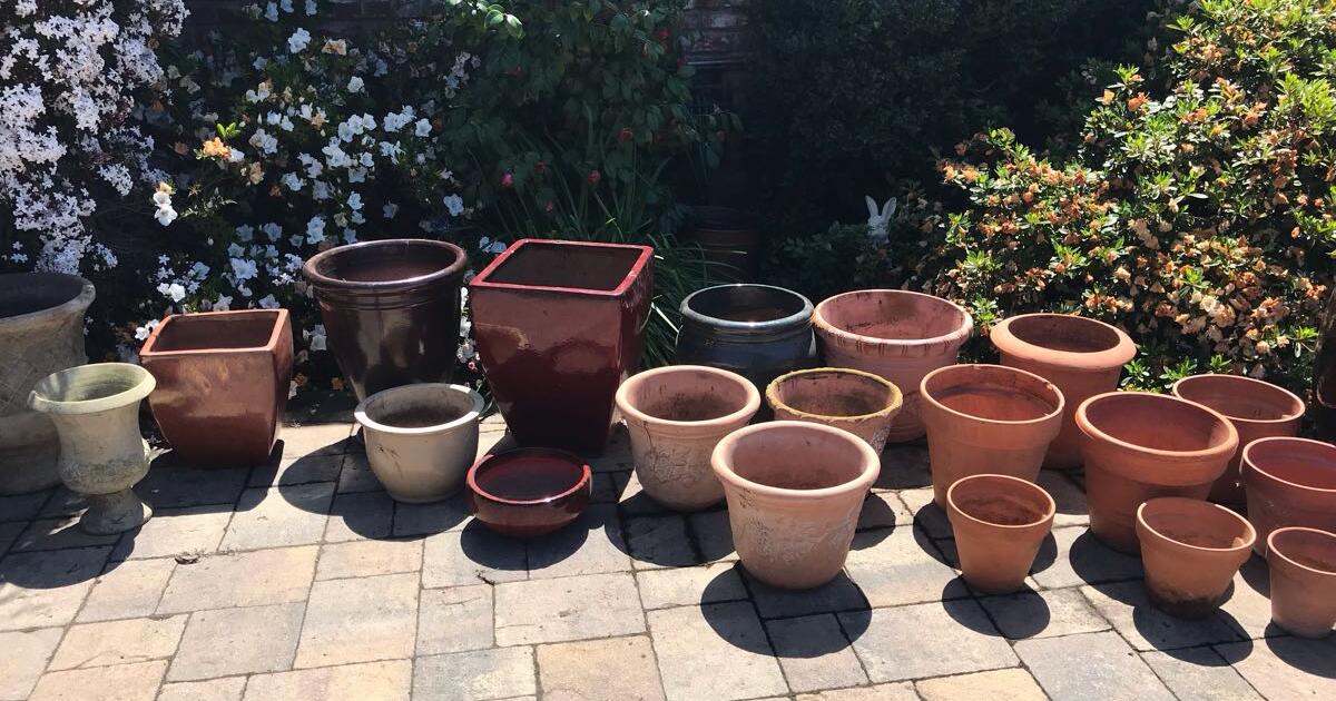 Pots, Pots, Pots and more garden decor. Sunday 4/21 from 9-2 at 8 Ross ...