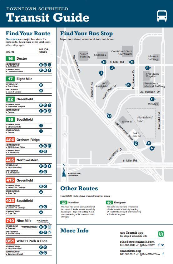 BIG CHANGES COMING TO BUS ROUTES SERVICING NORTHLAND MALL (City of ...