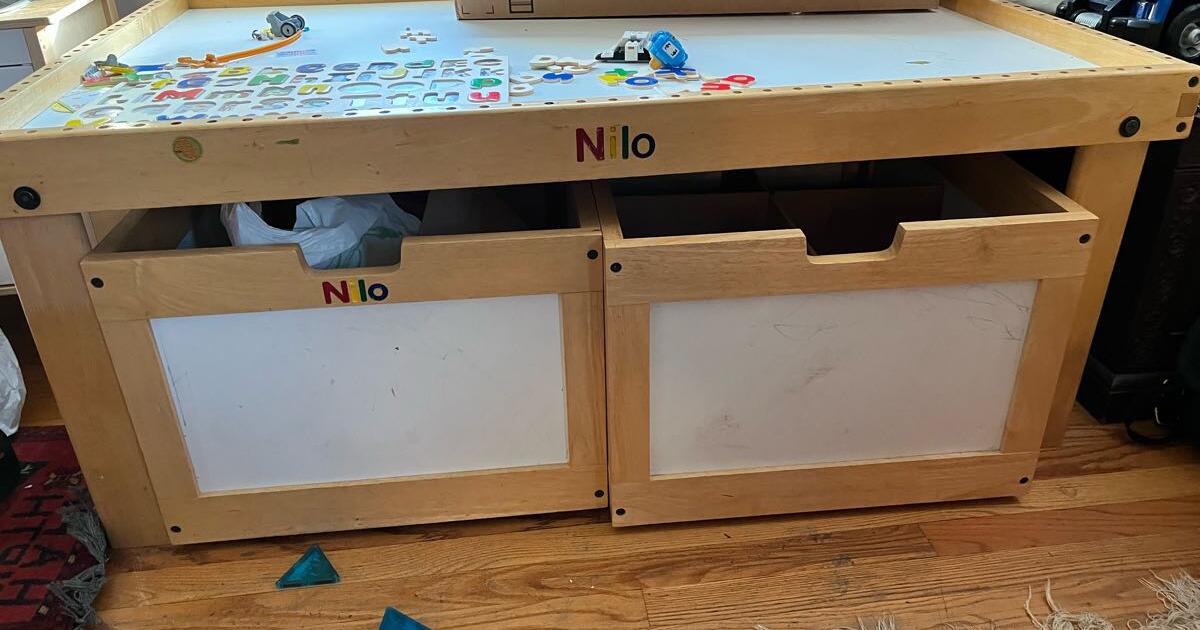 Free Nilo train table with drawers. for Free in Washington, DC | For ...