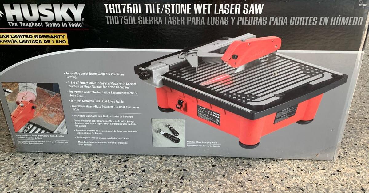 Husky wet saw store