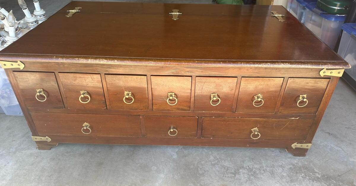 “Friends” Pottery Barn Apothecary Table for $25 in Davis, CA | For Sale ...