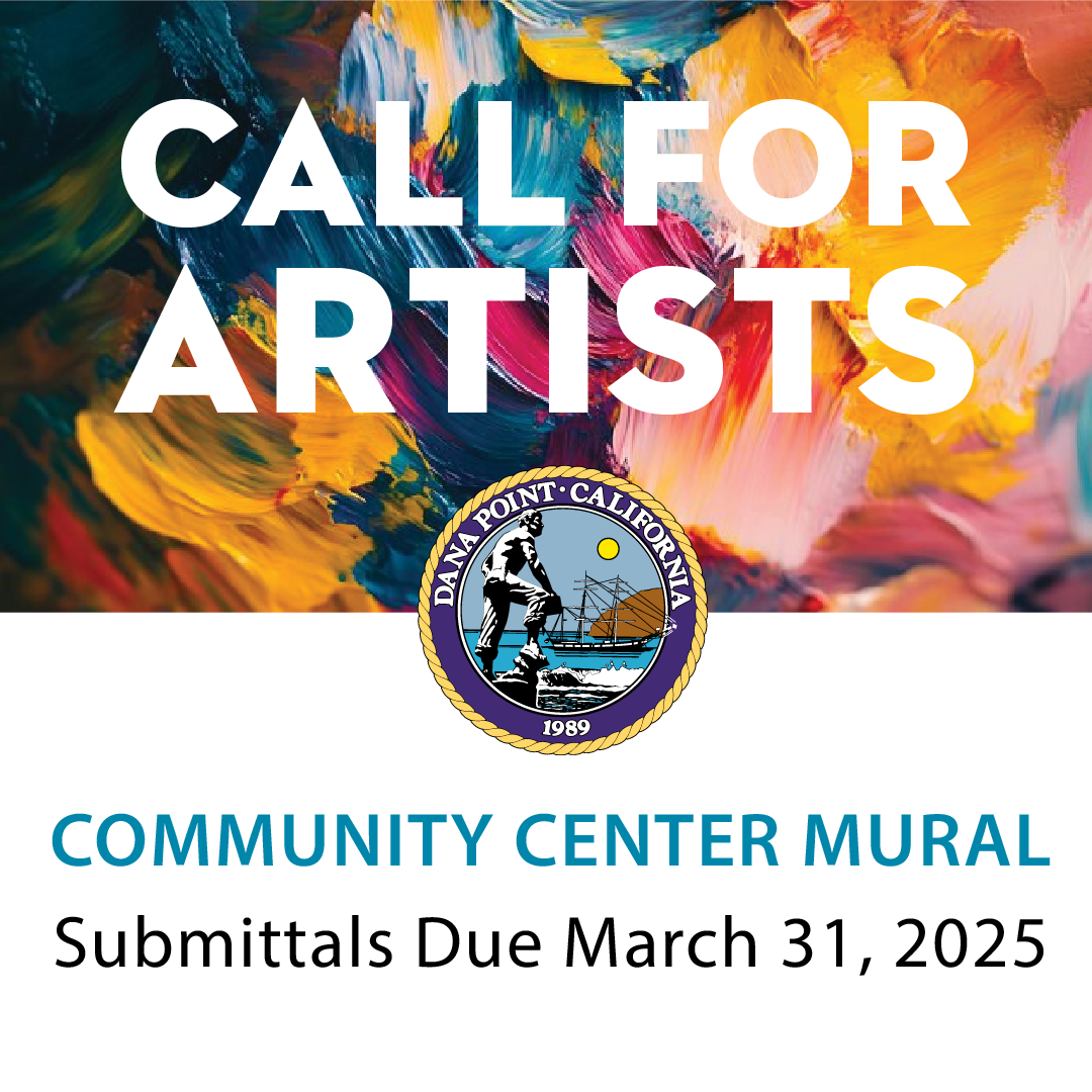 🎨 Call for Artists: Outdoor Mural for the Dana Point Community Center ...