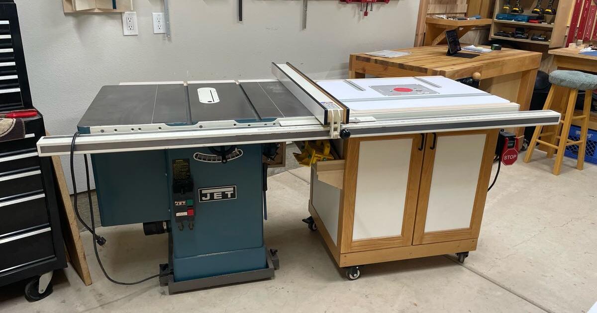 10” Jet Cabinet Saw for $200 in Rancho Murieta, CA | For Sale & Free ...