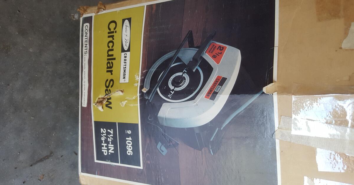 Sears Best Craftsman 7 1/2 circular saw for $20 in Fort Myers, FL | For ...
