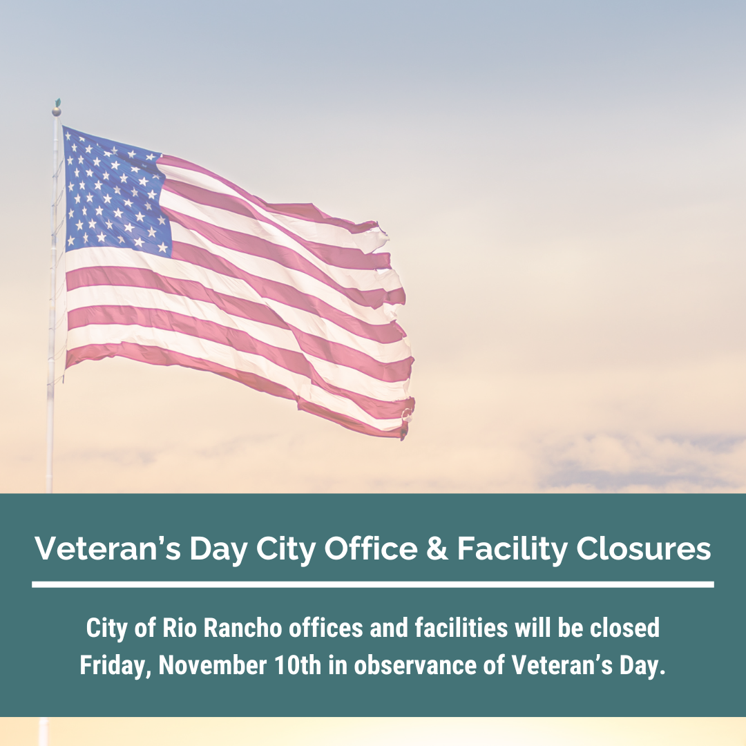 City of Rio Rancho offices and facilities will be closed on Friday ...