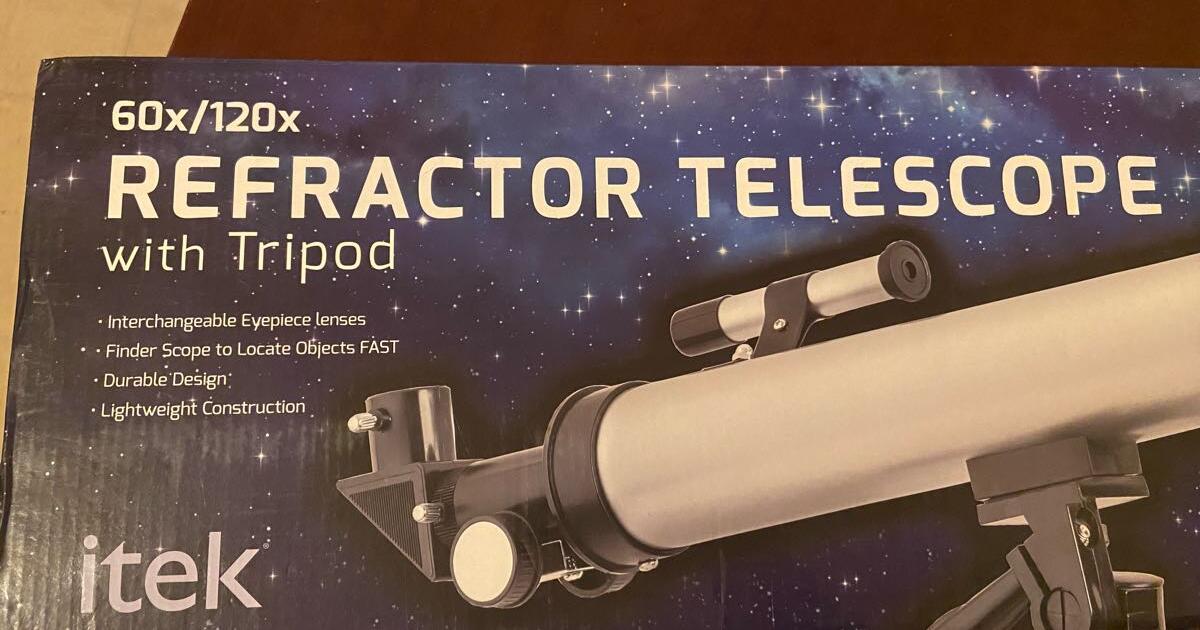 Itek Refractor Telescope with Tripod for Free in St. Louis, MO | For ...