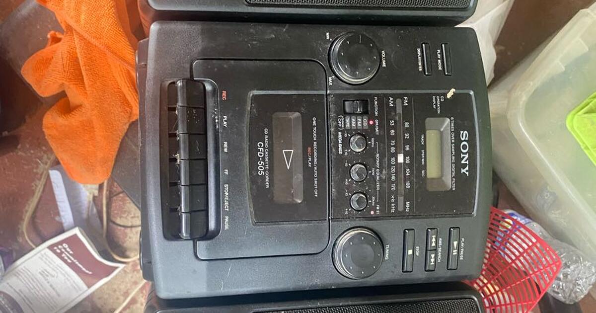 Sony Mega Bass Stereo System for $15 in Memphis, TN | For Sale & Free ...
