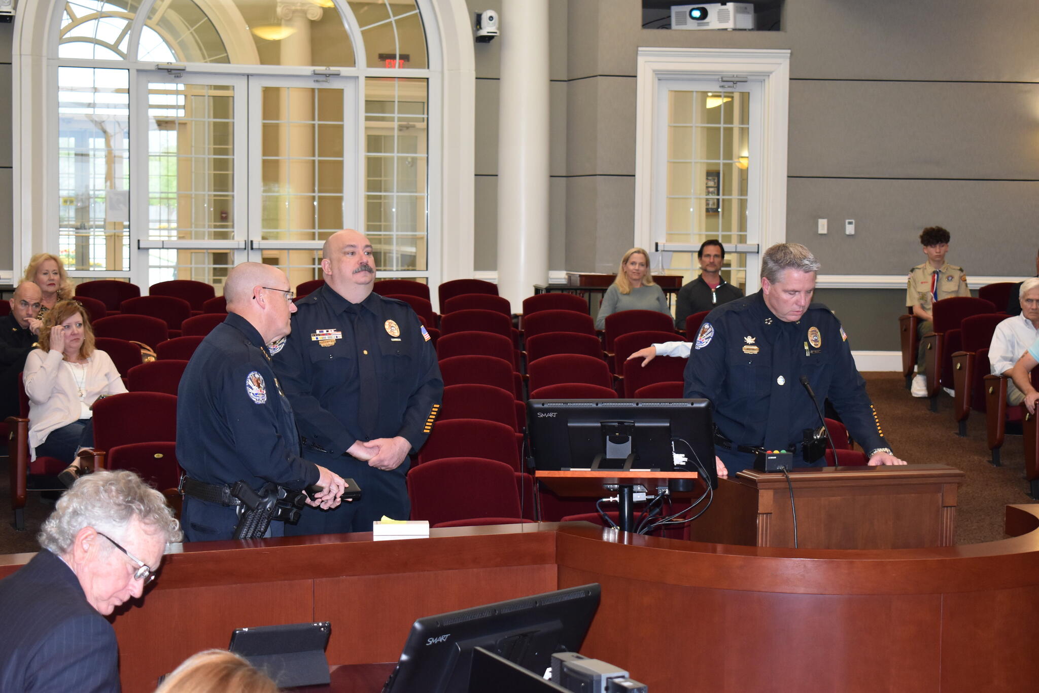 Detective Michael Riley celebrates 25 years of service with the Town of ...