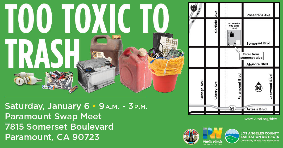 THIS SATURDAY: Household Hazardous Waste/E-Waste Collection Event in ...