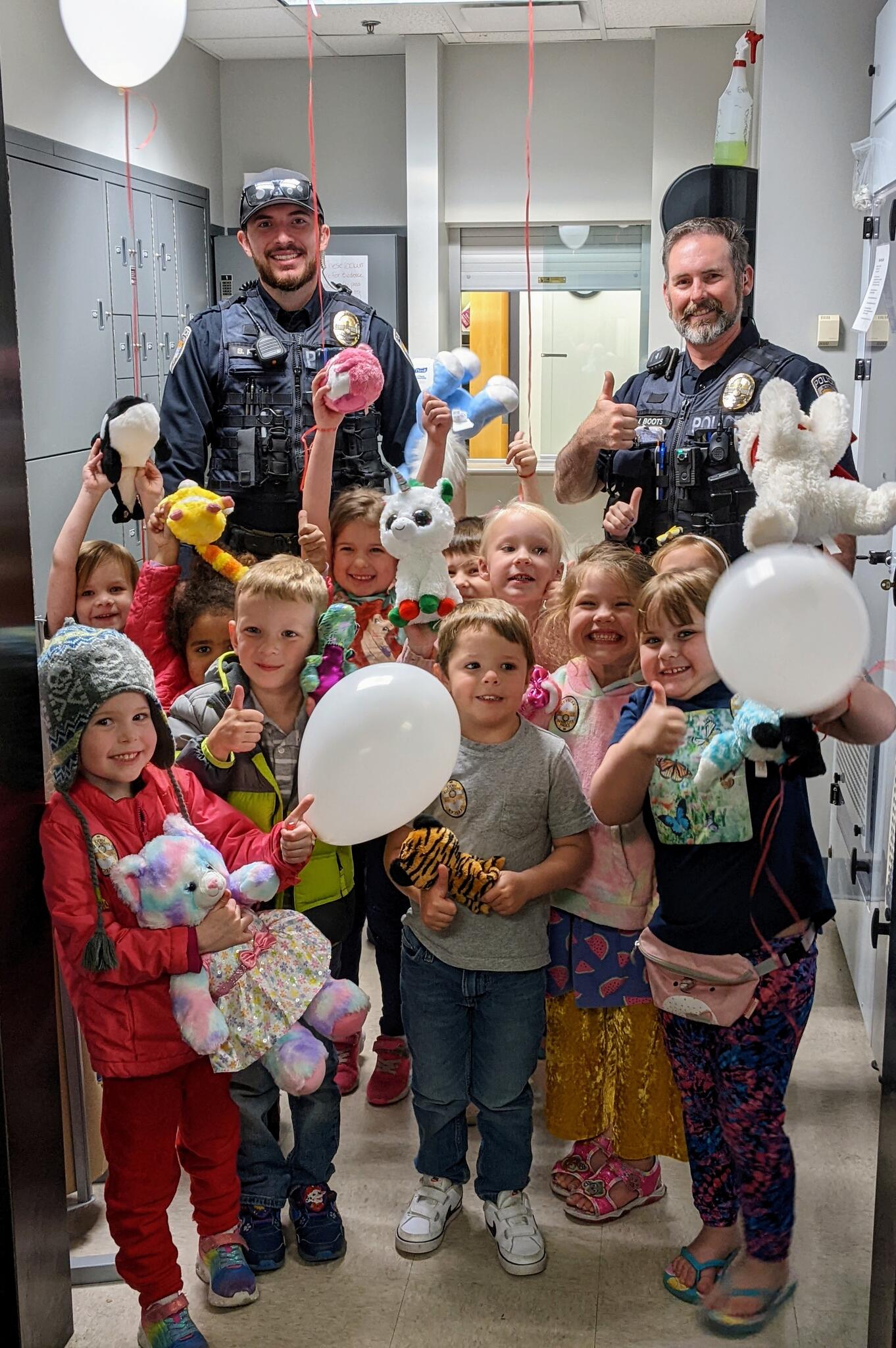 Sandy Police welcomes preschool group (Sandy City Police Department ...
