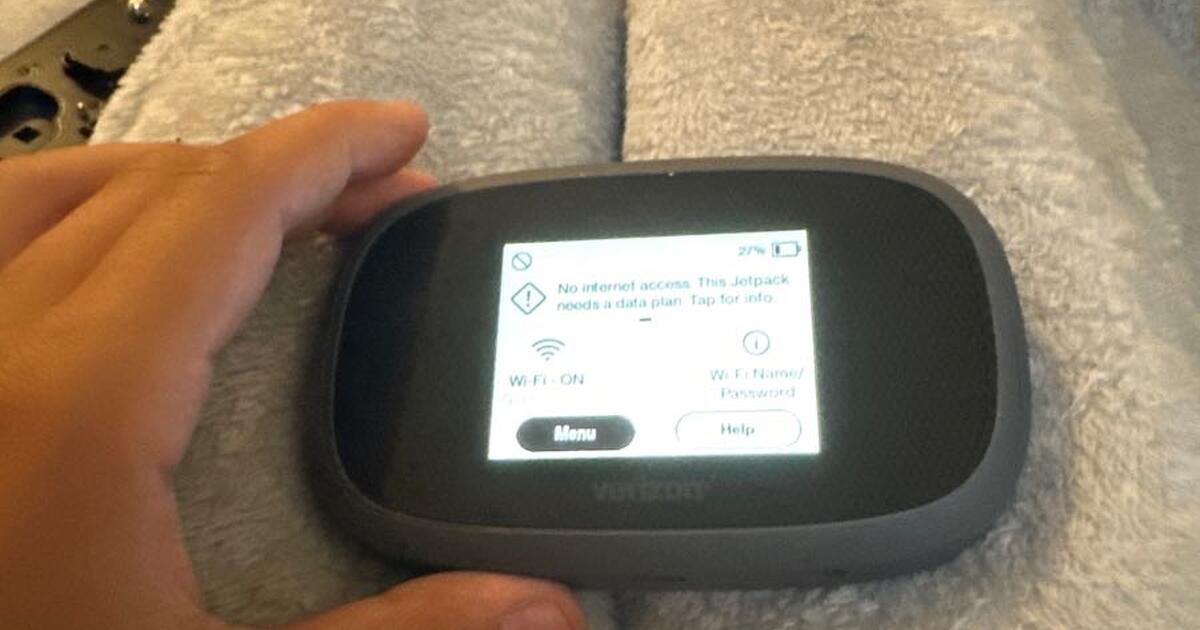 Verizon - Jetpack MiFi 8800L 4G LTE Mobile Hotspot - Gray for $95 in ...