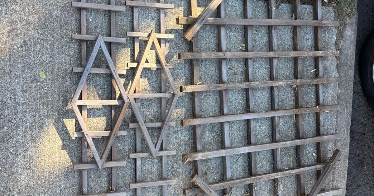 Free wooden trellises for Free in Berkeley, CA | For Sale & Free — Nextdoor