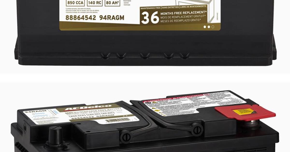 ACDelco Battery Asm 94RAGM BRAND NEW for $155 in San Antonio, TX | For ...