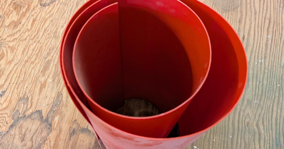 Red Plastic Sheet Roll Snow Slide for Free in Castle Rock, CO | For ...