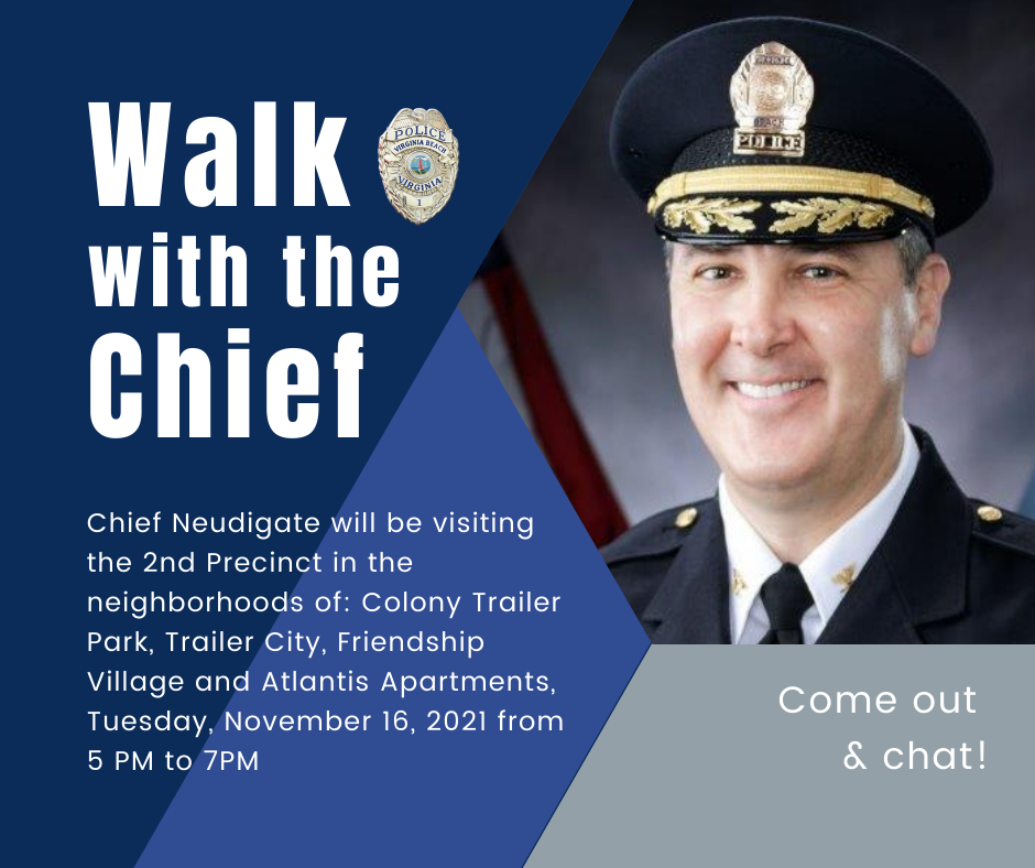 Walk with the Chief (Virginia Beach Police Department) — Nextdoor ...