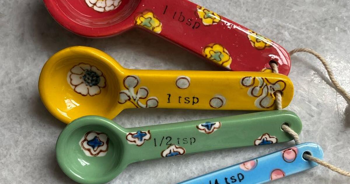 Ceramic Teaspoon Set for $15 in New Orleans, LA | For Sale & Free ...