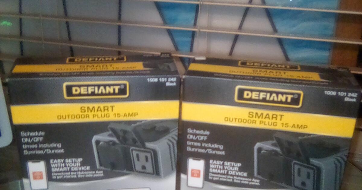 DEFIANT SMART OUTDOOR PLUG 15-AMP for $20 in Kingston, WA | For Sale ...