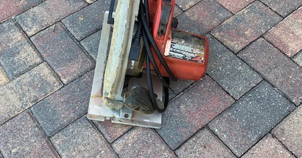 Milwaukee saw $25.00, Task Force Hedge trimmer$5.00, Toro Blower Vacuum ...