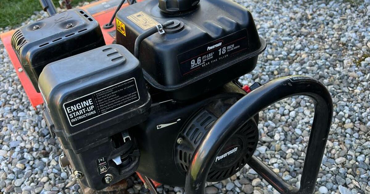 Powermate 18inch Rear Tine Tiller - Does Not Start (Free) for Free in ...