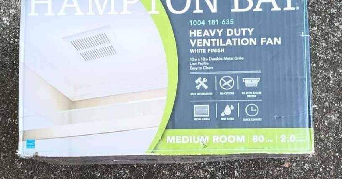 Bathroom Ventilation Fan for $30 in Jacksonville, FL | For Sale & Free — Nextdoor