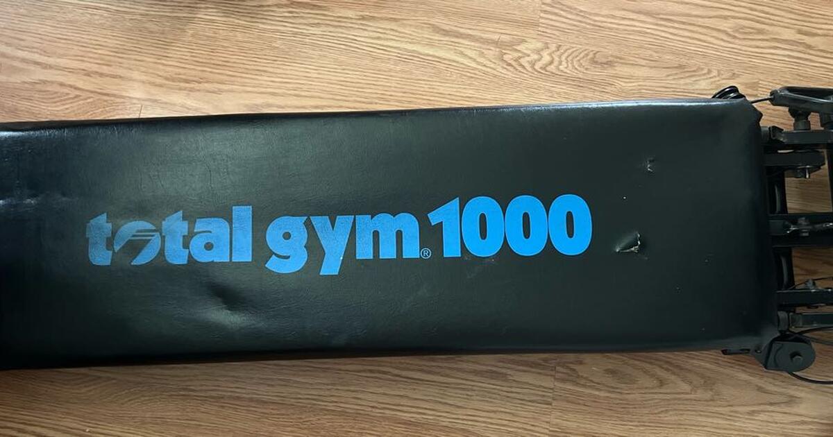 Chuck Norris. Total Gym 1000 Home Gym Strength System for $20 in ...