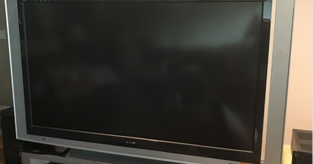 SONY SXRD REAR PROJECTION TV Working Fine for $200 in Naples, FL ...