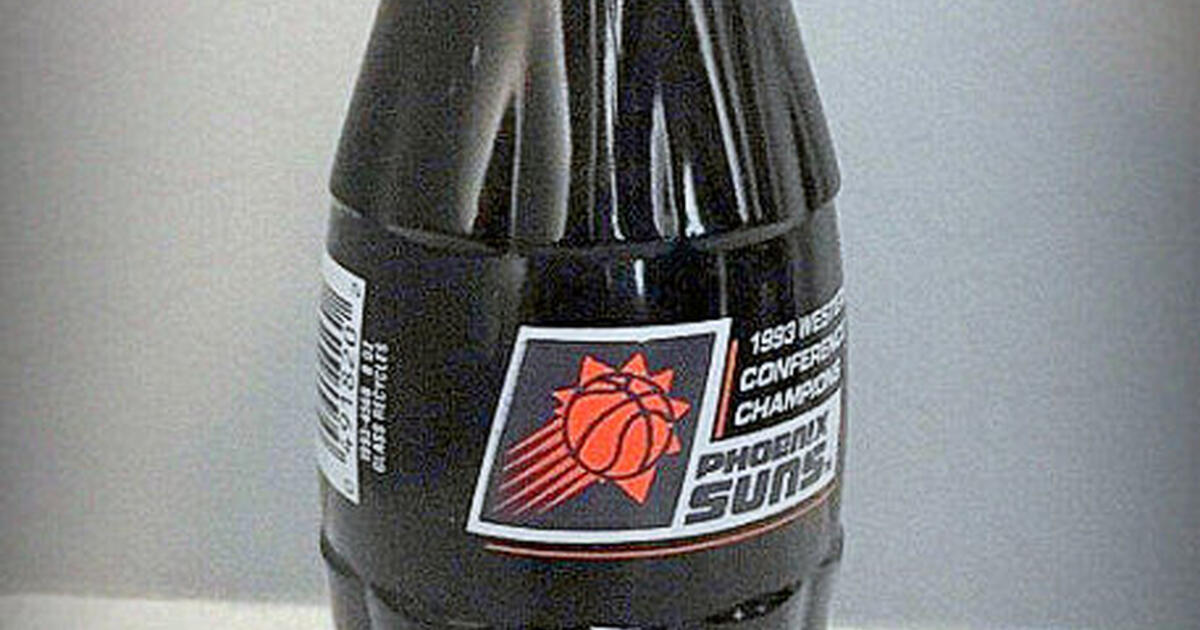 1993 Phoenix Suns Western Conference Champions Coca Cola Bottles $5 ...