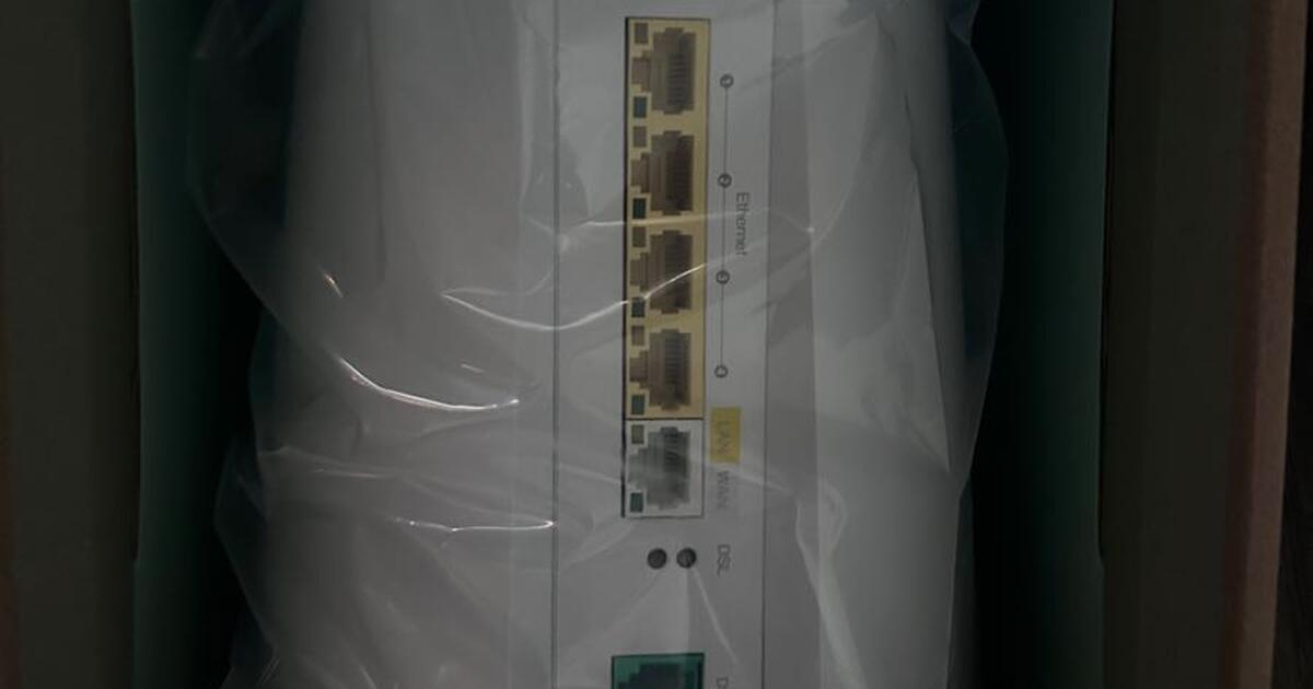 C4000BG CenturyLink Bonded Line Wi Fi DSL Router for $50 in Nampa, ID ...