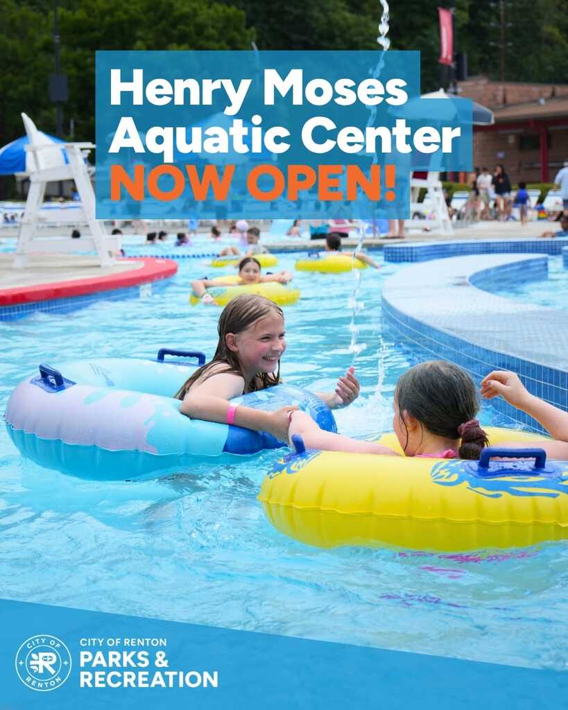 Henry Moses Aquatic Center (HMAC) is NOW OPEN for the season!