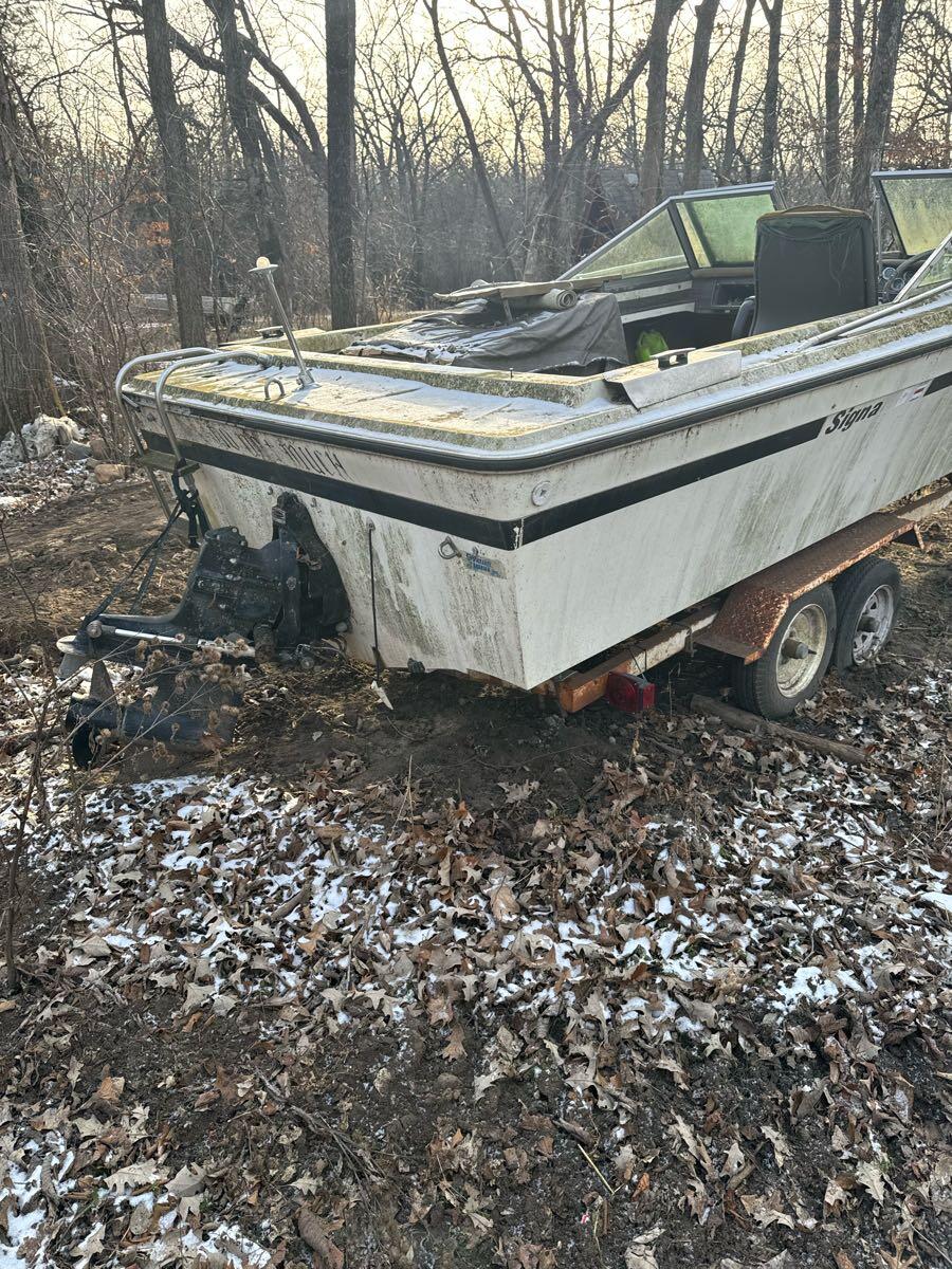 Inboard/Out board boat and trailer for Free in St. Paul Park, MN | For ...