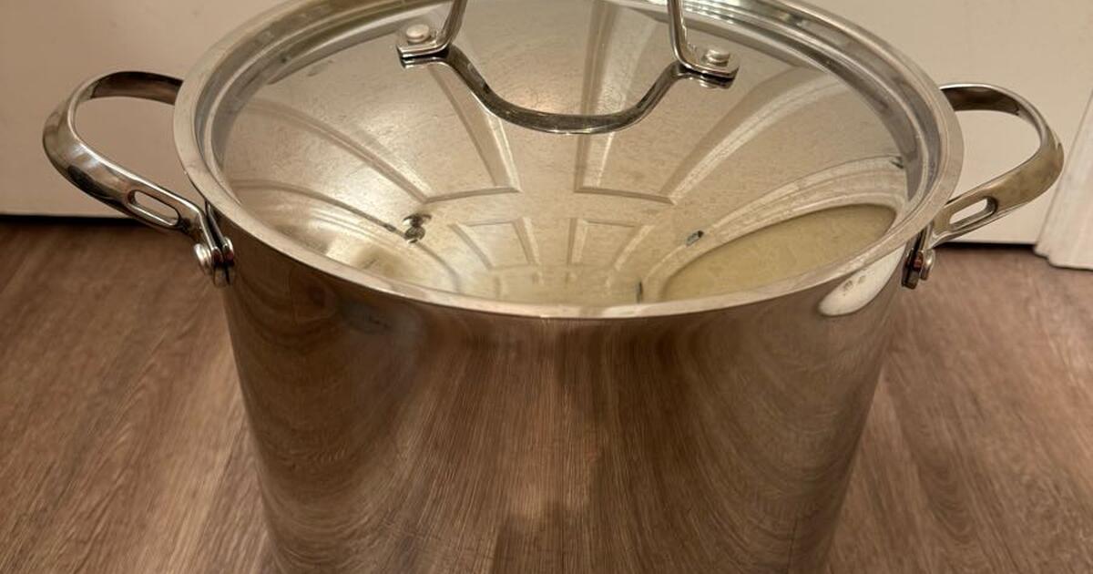 Stainless Steel 18qt Deep Cooking Pot for $10 in Seattle, WA | For Sale ...