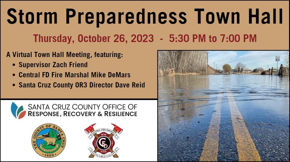 Storm Preparedness - Virtual Town Hall Meeting (Central Fire District of Santa Cruz County ...
