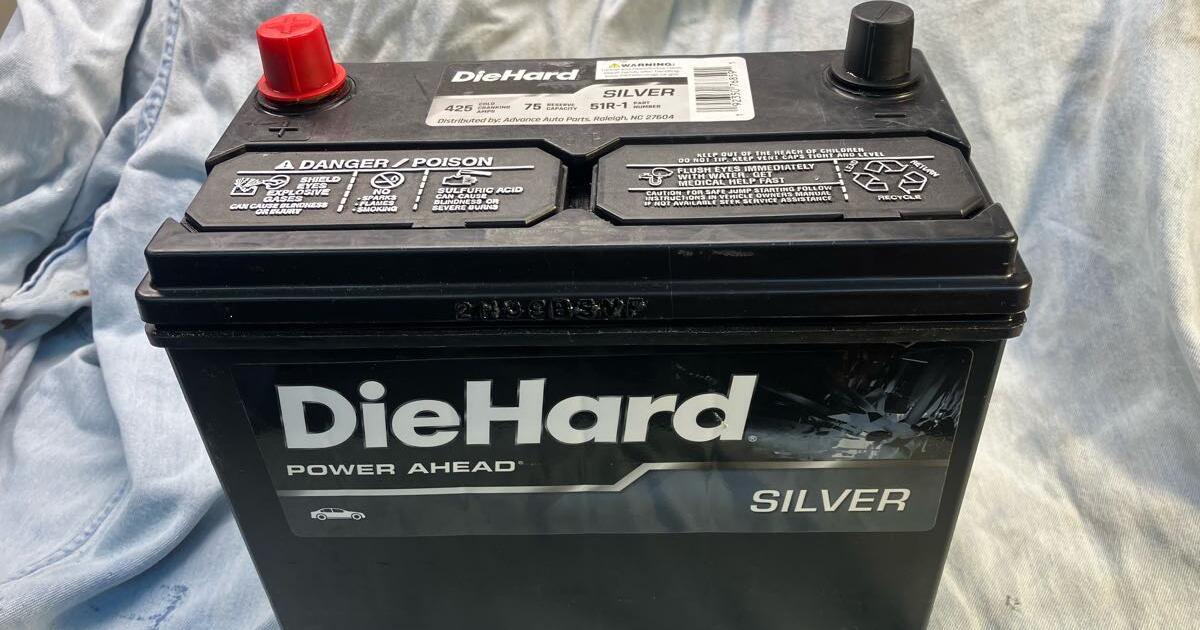 Car battery Diehard Silver 51R-1 for $50 in Lexington, KY | For Sale ...
