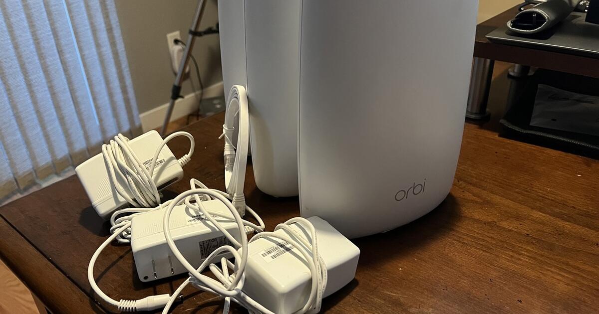 Orbi RBS50 Whole Home Mesh Wi-Fi System for $200 in Aurora, CO | For ...