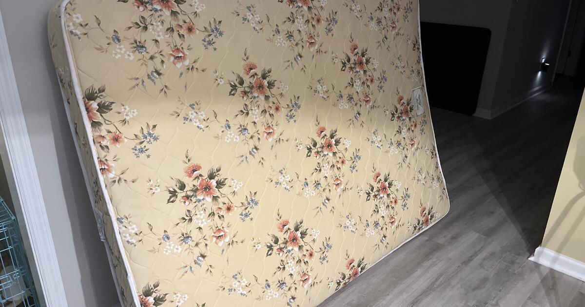 Floral Pattern Mattress for Free in Fayetteville, NC | For Sale & Free ...