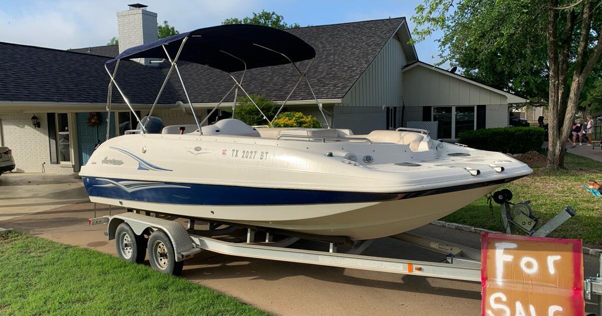 2008 Hurricane Fundeck GS 202 for $20000 in Granbury, TX | For Sale ...